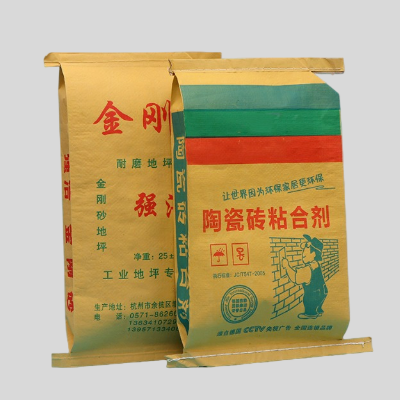 Kraft paper woven bag,Building materials--emery