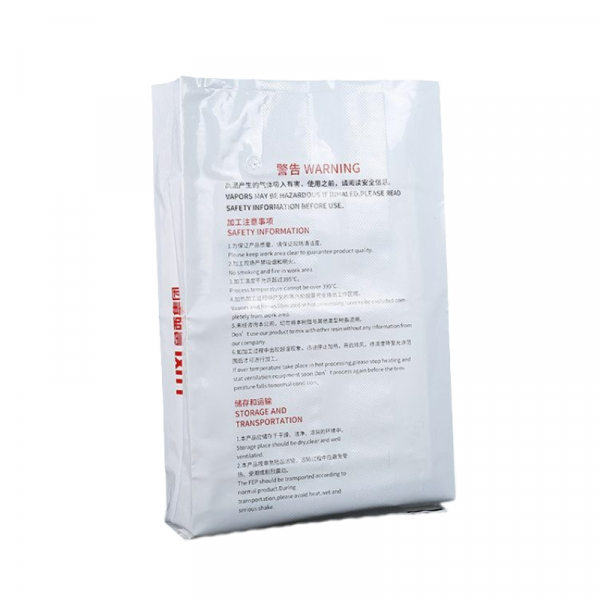 25KG Polyperfluoroethylene propylene resin PE Packaging Bags